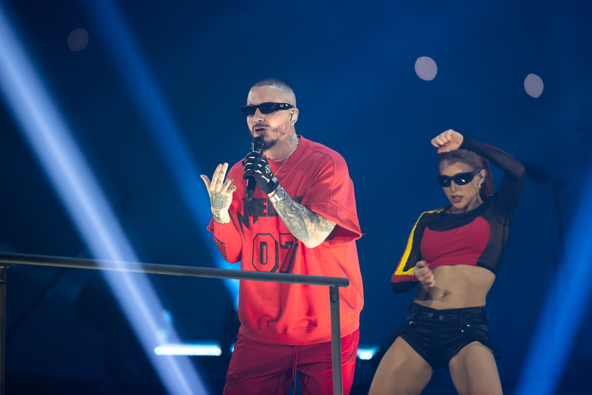 J. Balvin Electrifies RodeoHouston With Colorful Style - Houston Press